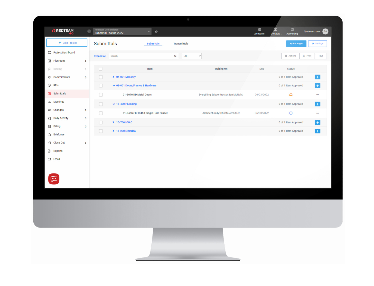 Construction Project Management Software | RedTeam Go