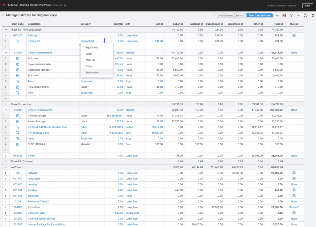 RedTeam Flex Cost Estimate Upgrade | Product Release
