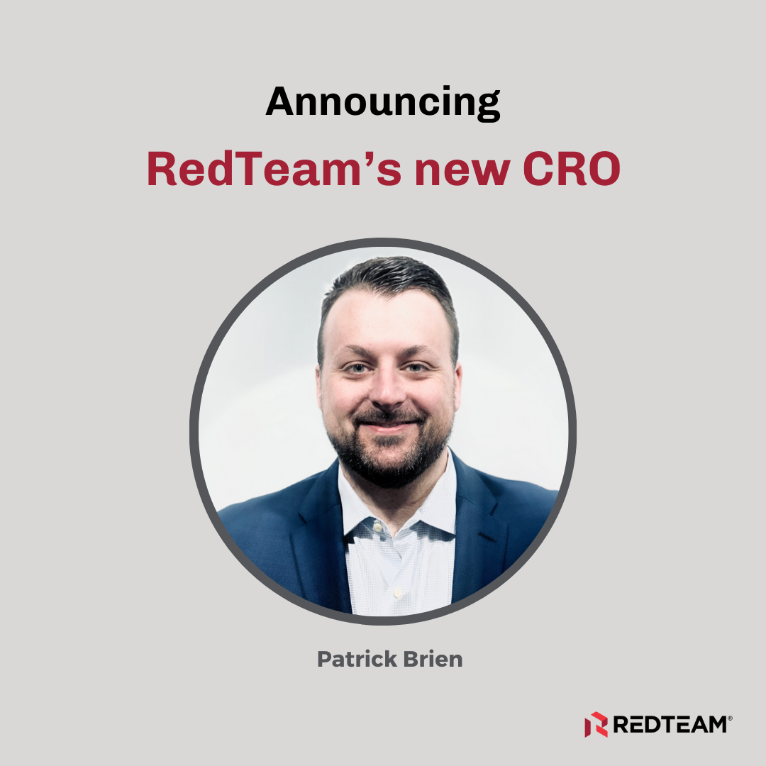 RedTeam Announces Patrick Brien as New CRO | Press Release