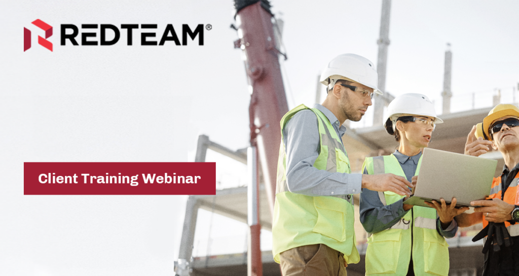 Events | Construction Management Software by RedTeam