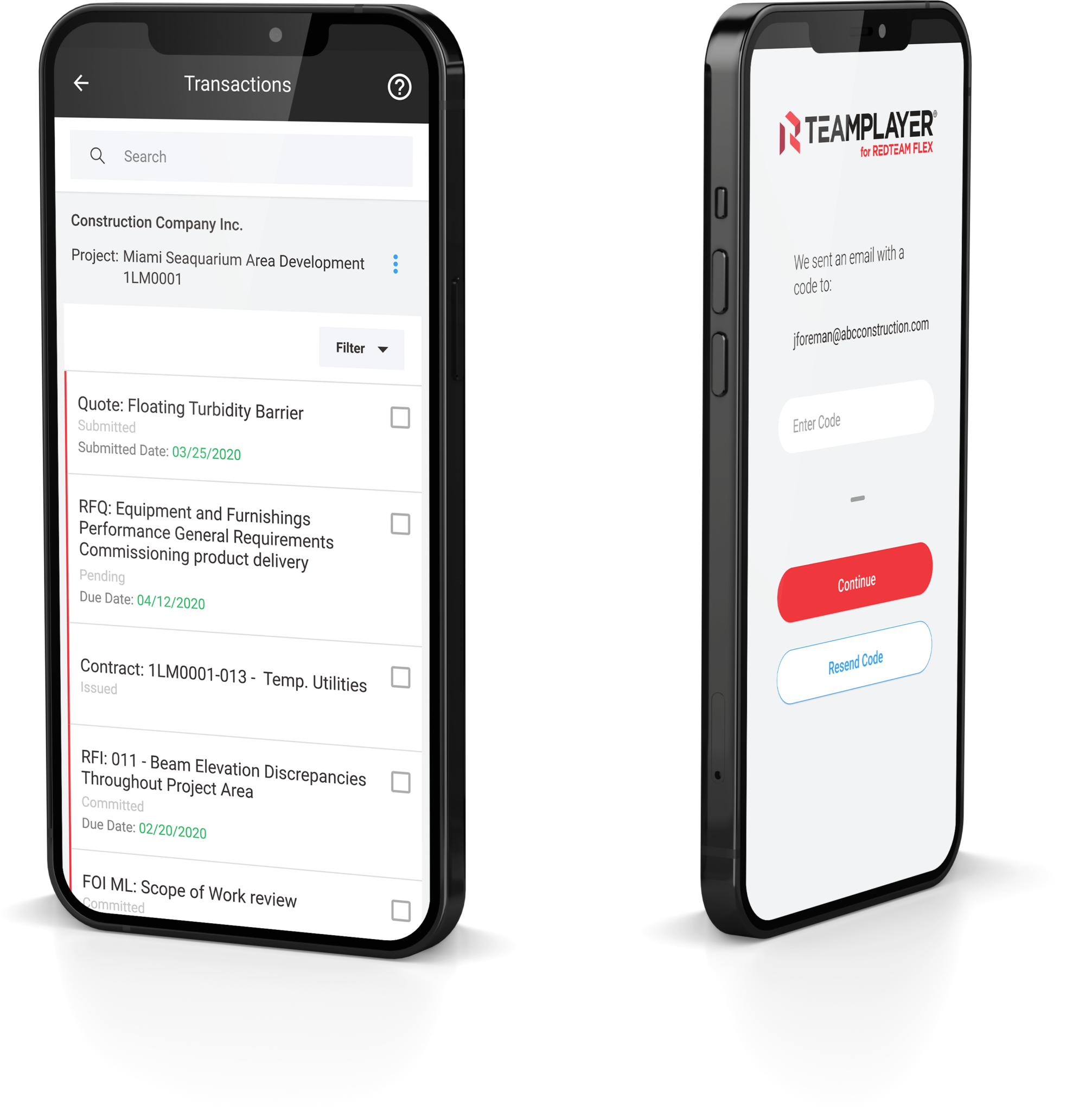 Construction Management Software | RedTeam Flex